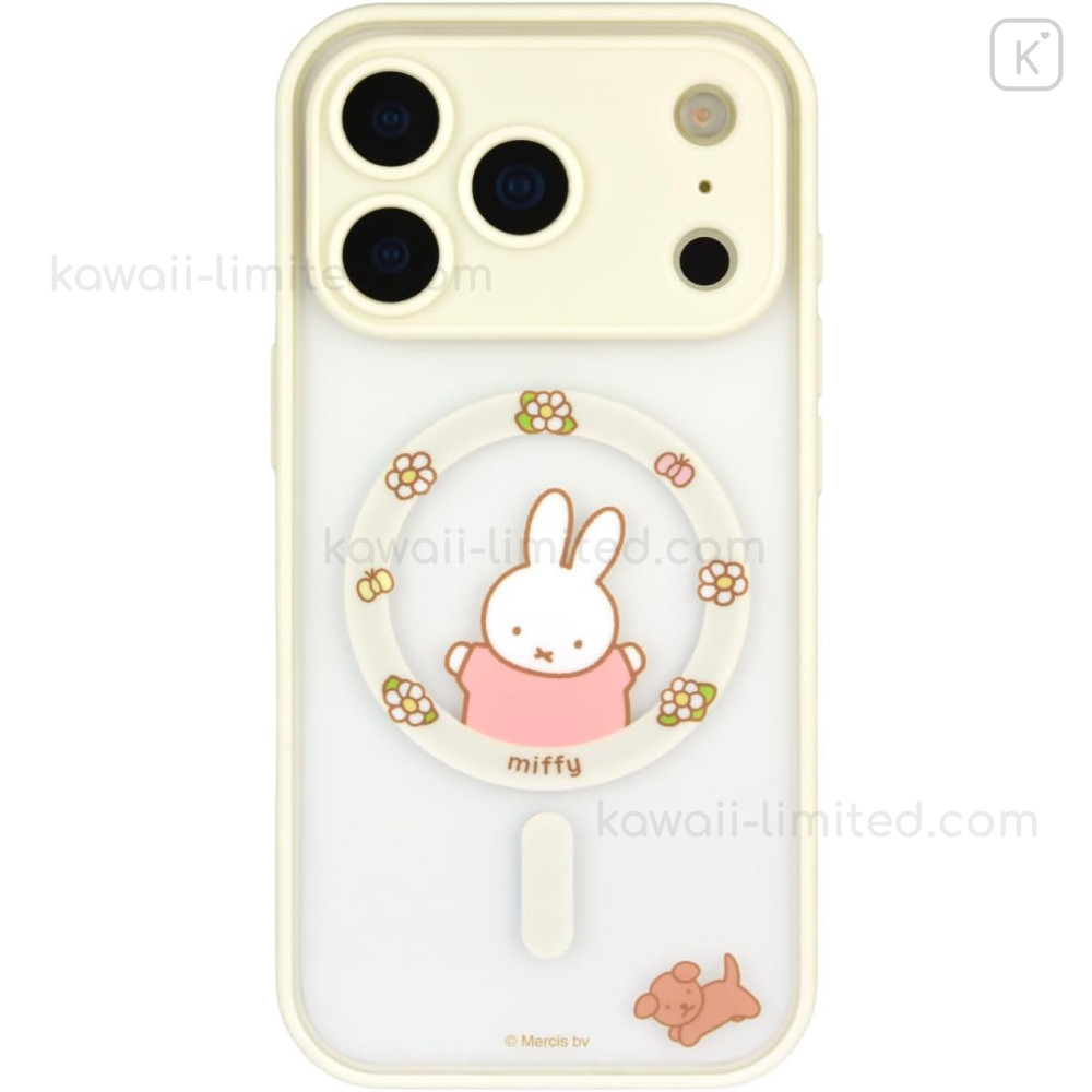 Japan Miffy IIIIfit Plump Frame iPhone 17 Pro Case with MagSafe ...