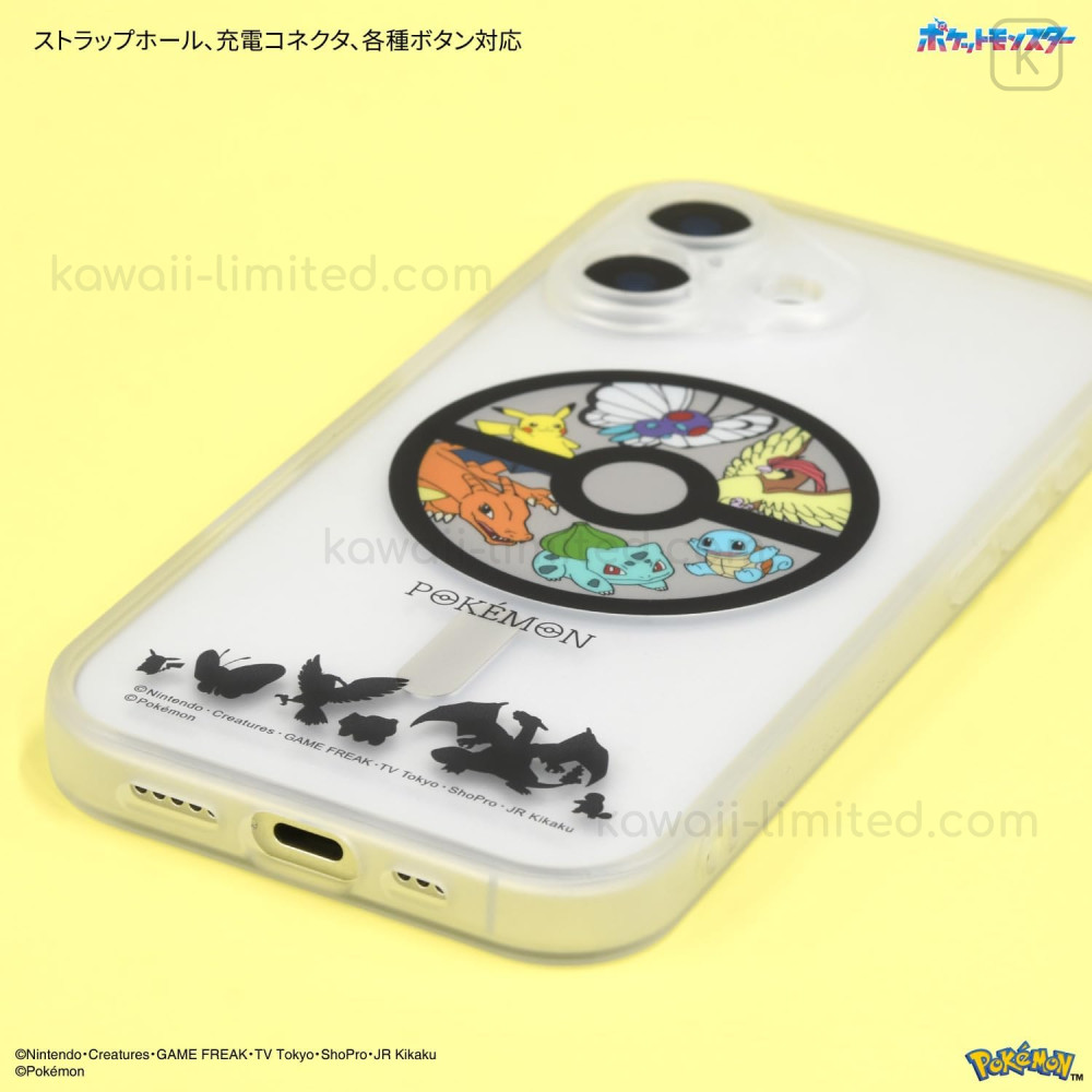 Japan Pokemon IIIIfit Plump Frame iPhone 17 Case with MagSafe - Pocket ...