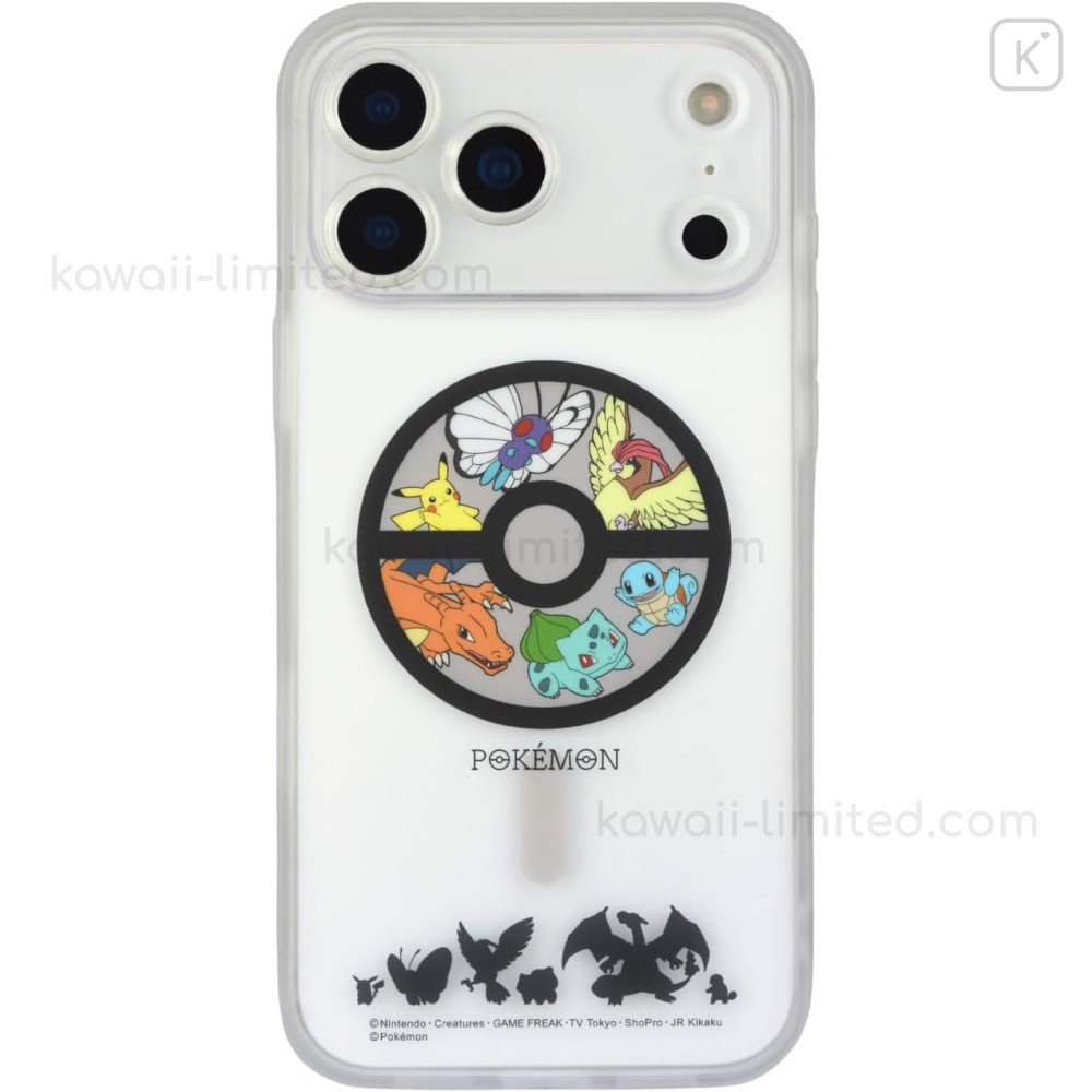 Japan Pokemon IIIIfit Plump Frame iPhone 17 Pro Max Case with MagSafe ...