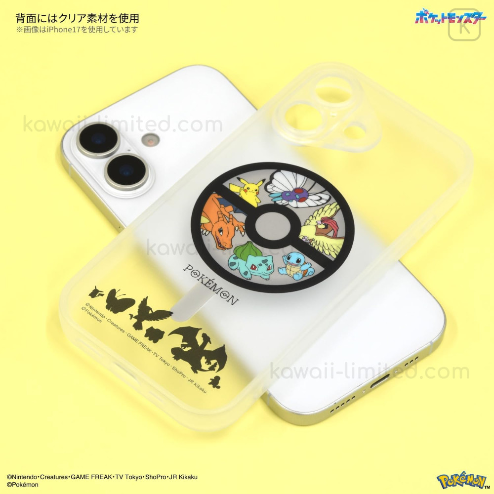 Japan Pokemon IIIIfit Plump Frame iPhone 17 Pro Case with MagSafe ...