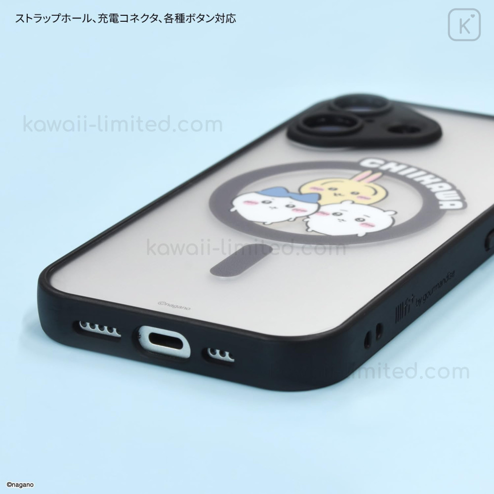 Japan Chiikawa IIIIfit Plump Frame iPhone 17 Case with MagSafe ...