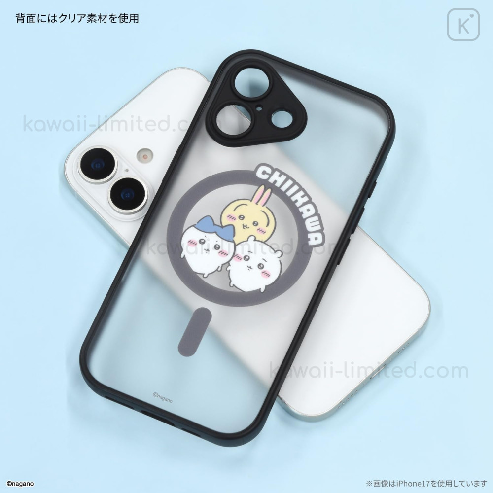 Japan Chiikawa IIIIfit Plump Frame iPhone 17 Pro Case with MagSafe ...