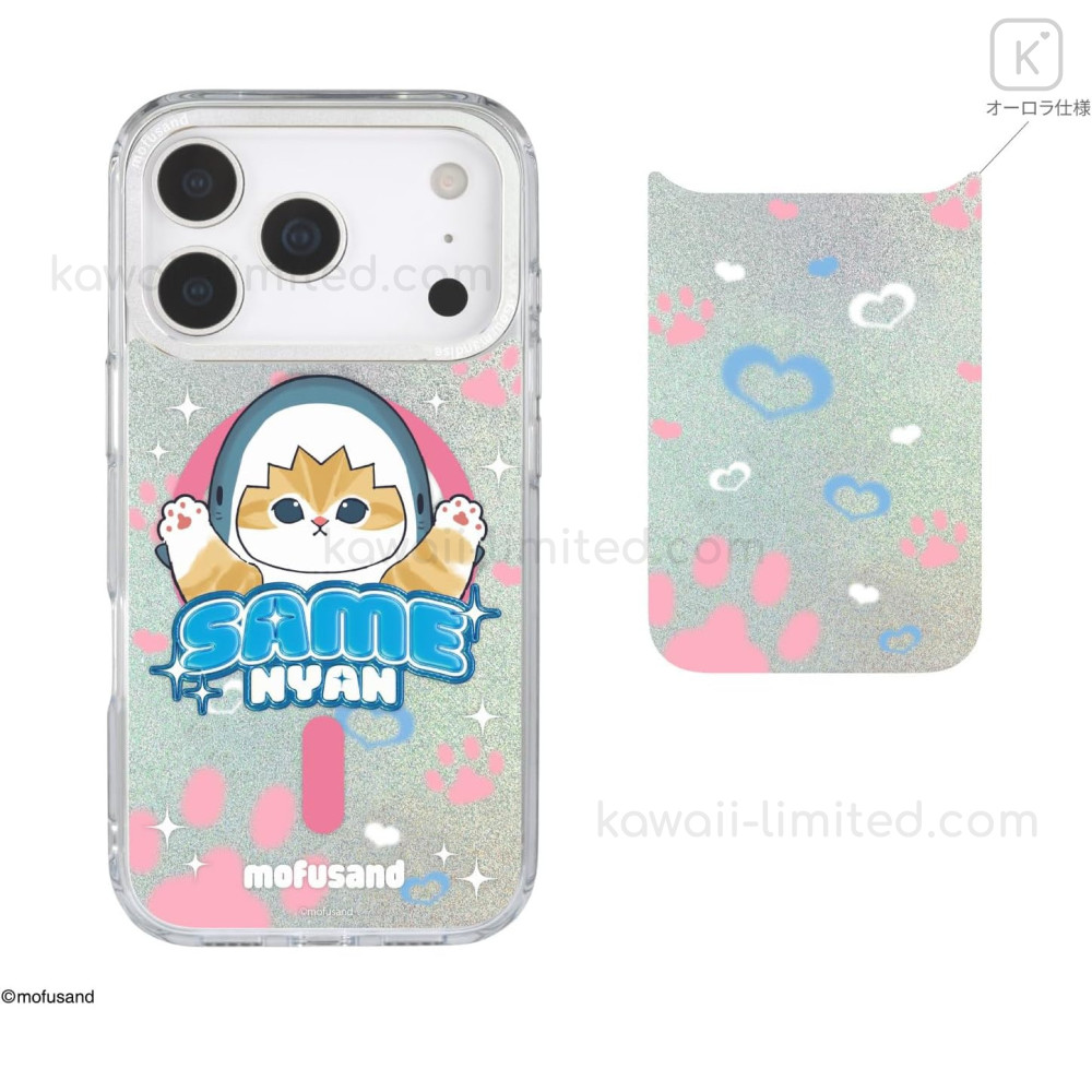 Japan Mofusand Camera Frame iPhone 17 Pro Case with MagSafe - Shark Cat ...