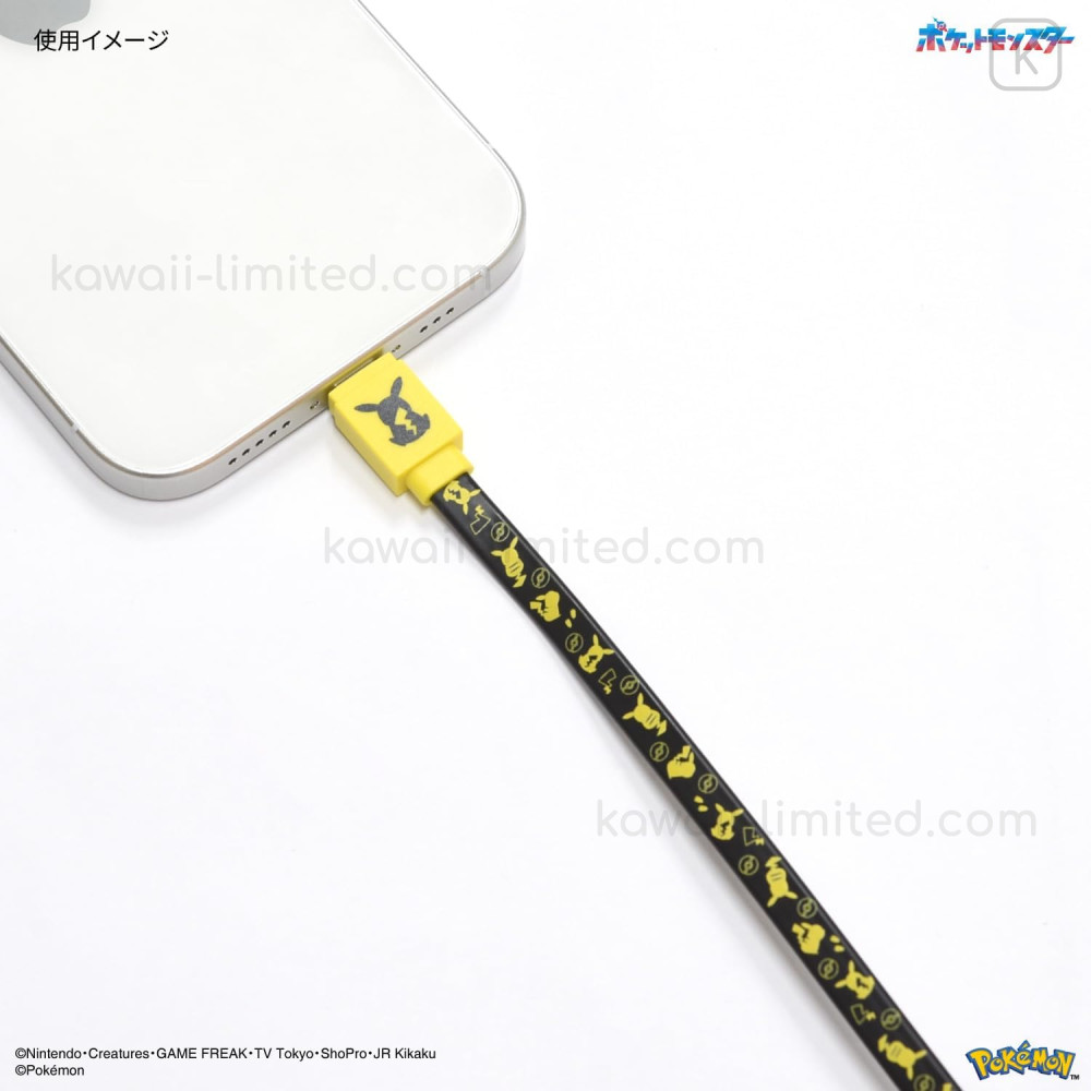 Japan Pokemon USB to Type-C Sync & Power Cable - Pikachu | Kawaii Limited