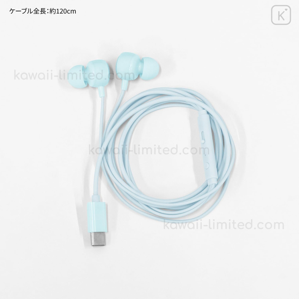 Japan Sanrio USB Type-C Stereo Earbuds with Remote Control Microphone ...