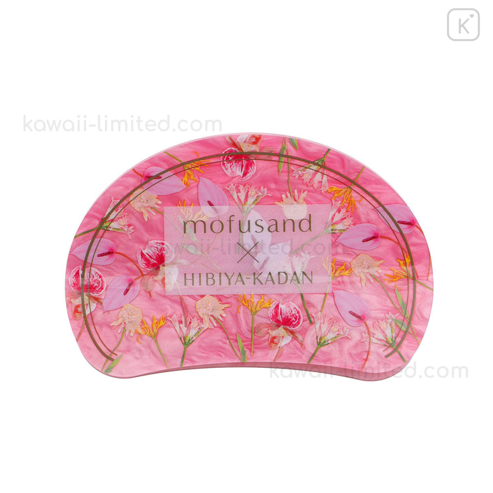 Japan Mofusand Hibiya Kadan Marble Hair Claw Clip - Flora Cat Aroma ...