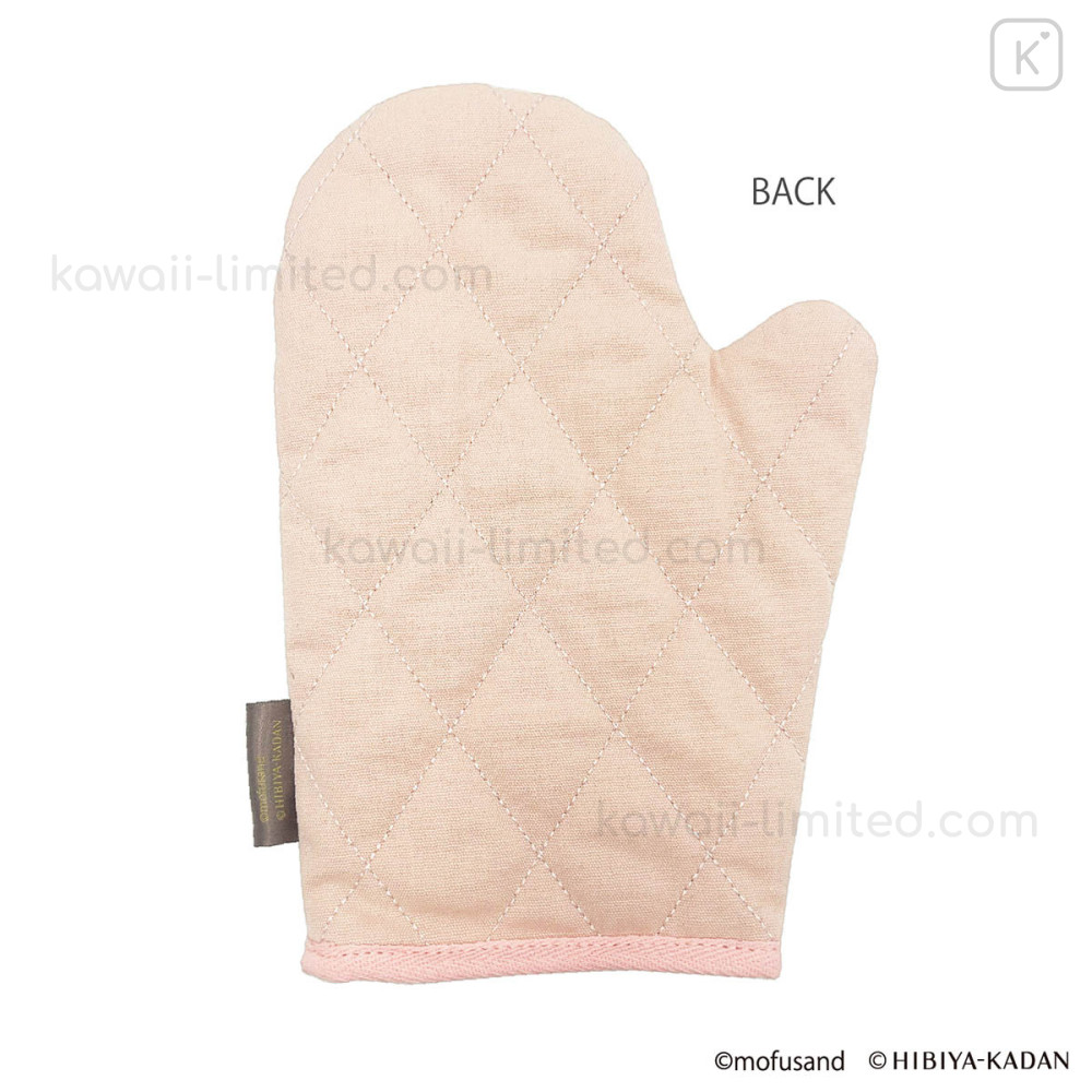 Japan Mofusand Hibiya Kadan Pot Holder - Flora Cat Strawberry Pink ...