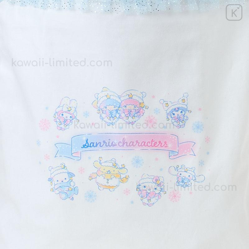 Japan Sanrio Original Tote Bag - Sparkling Winter Design Characters ...