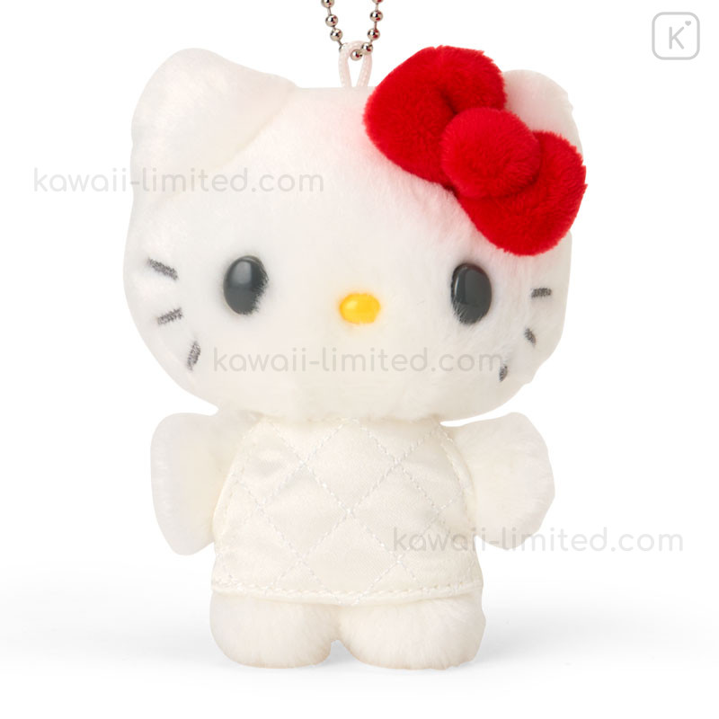 Japan Sanrio Original Mascot Holder - Hello Kitty : Miniature Quilt Red ...