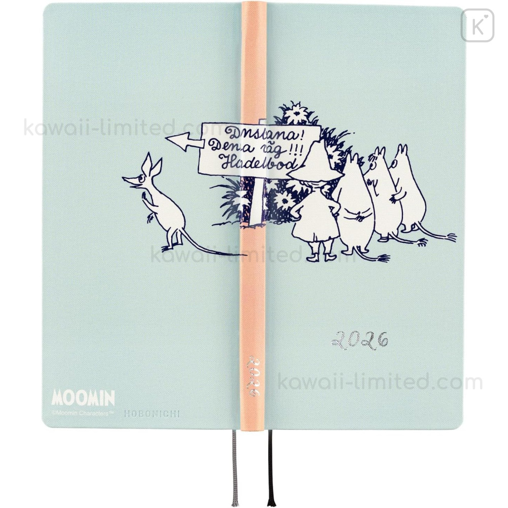 Japan Hobonichi Techo Weeks Hardcover Horizontal Japanese - Moomin : To ...