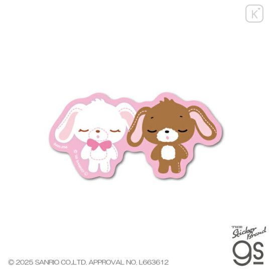 Japan Sanrio Die-cut Mini Sticker - Sugarbunnies : Close Your Eyes ...