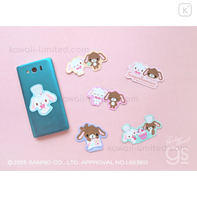 Japan Sanrio Die-cut Mini Sticker - Sugarbunnies : Shirousa | Kawaii ...