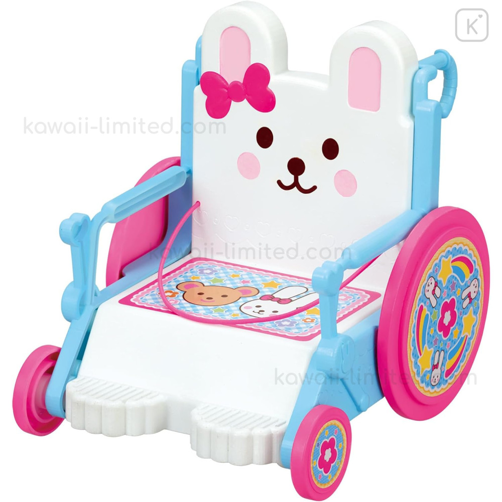 Japan Mell-chan Toy Set - Bunny Wheelchair | Kawaii Limited