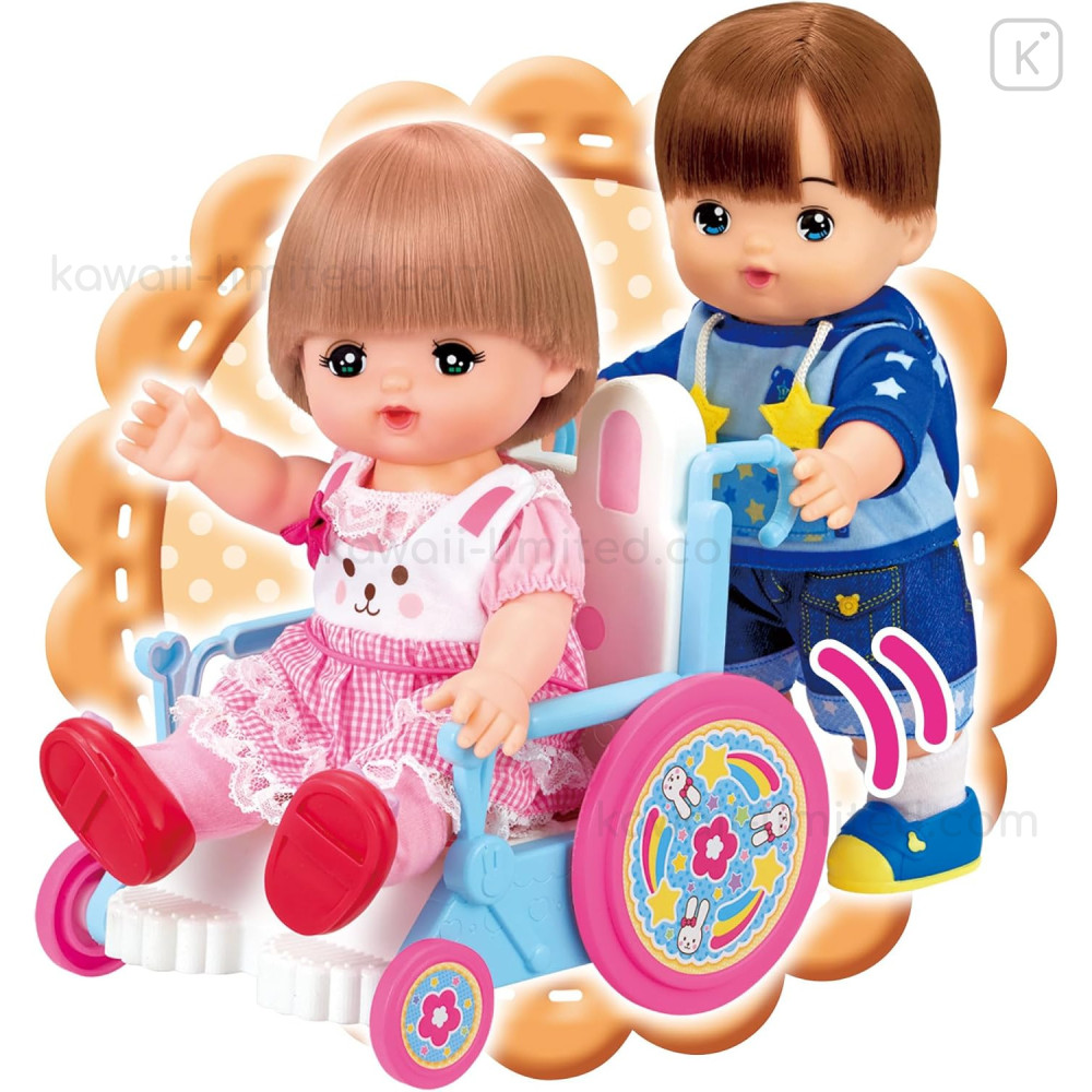Japan Mell-chan Toy Set - Bunny Wheelchair | Kawaii Limited