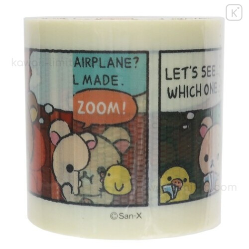 Japan San-X Yojo Masking Tape - Rilakkuma : Comic | Kawaii Limited