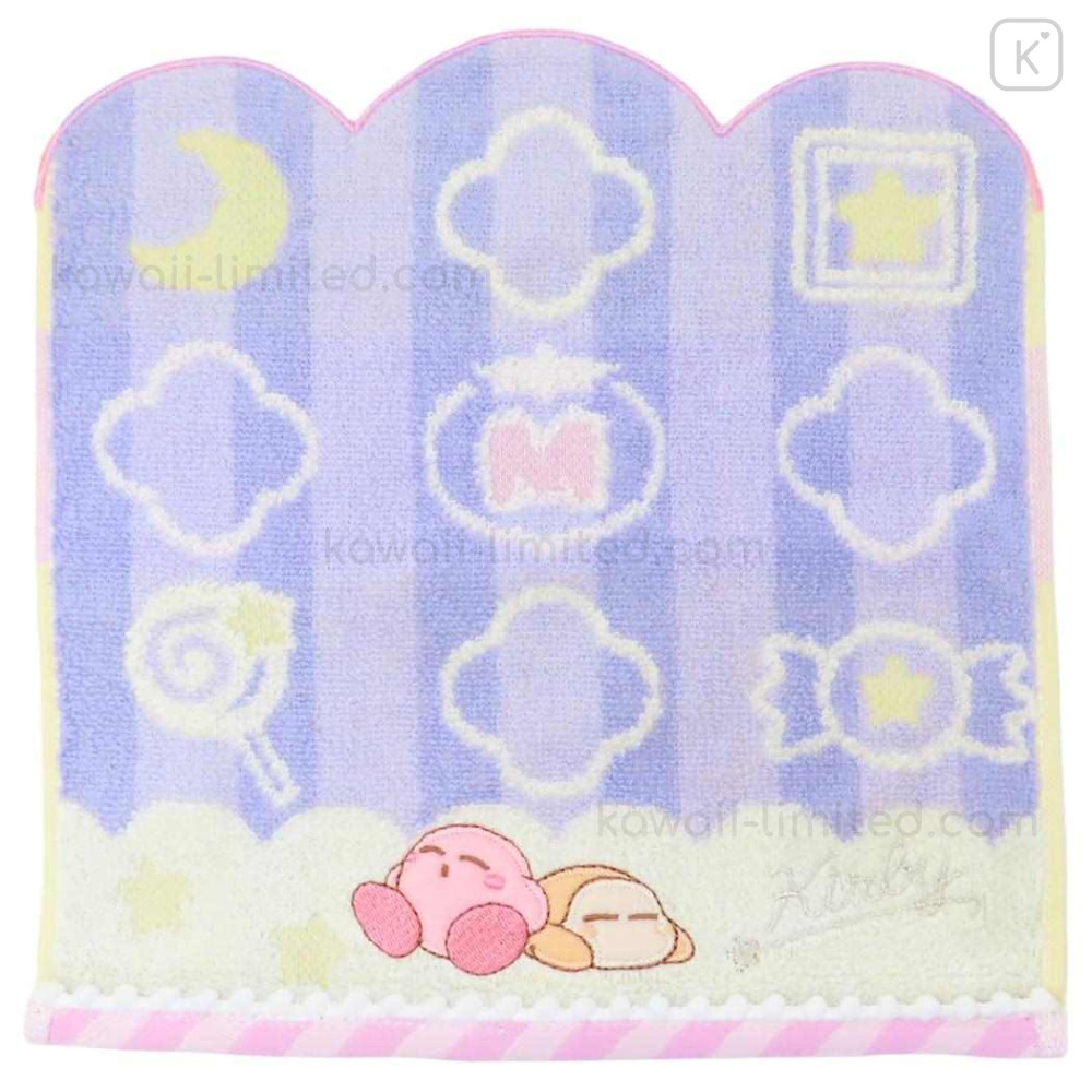 Japan Kirby Mini Towel Jacquard Handkerchief - Kirby & Waddle Dee ...