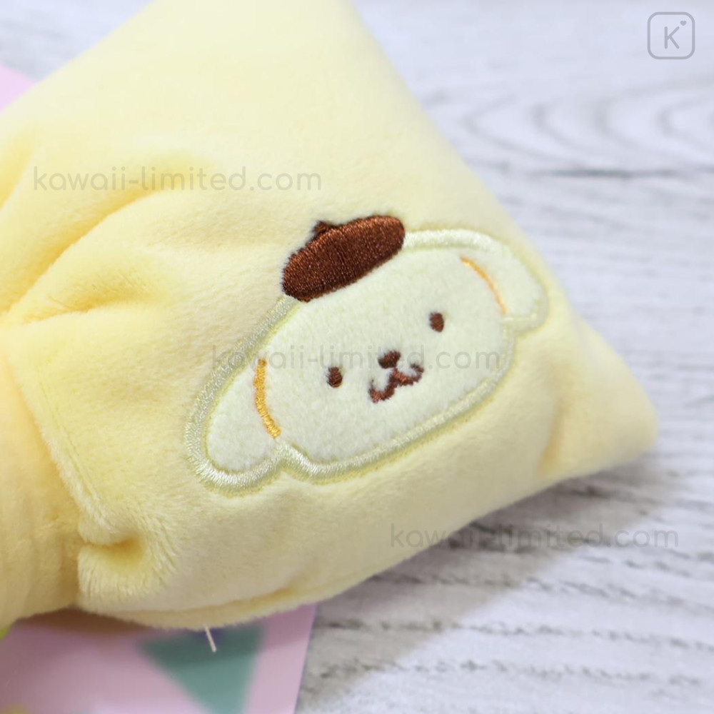 Japan Sanrio Mascot Hair Tie - Pompompurin : Big Ribbon | Kawaii Limited