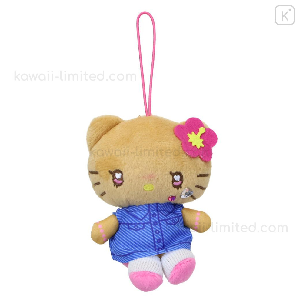 Japan Sanrio Petit Mini Mascot Holder - Hello Kitty : Heart Eyes Tan ...