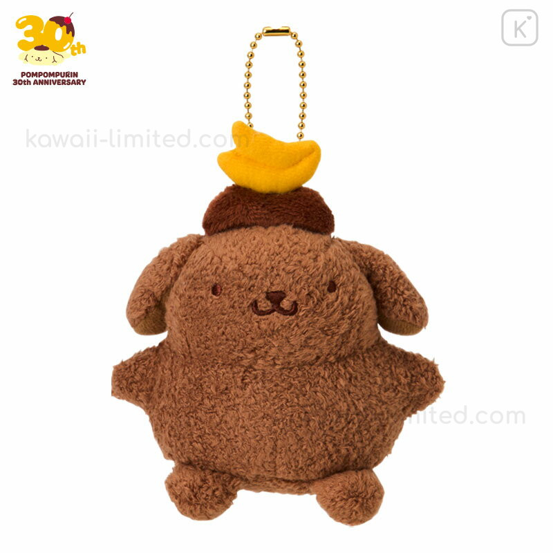 [Pre-order] Japan Sanrio Mascot Holder - Pompompurin : 30th Anniversary ...