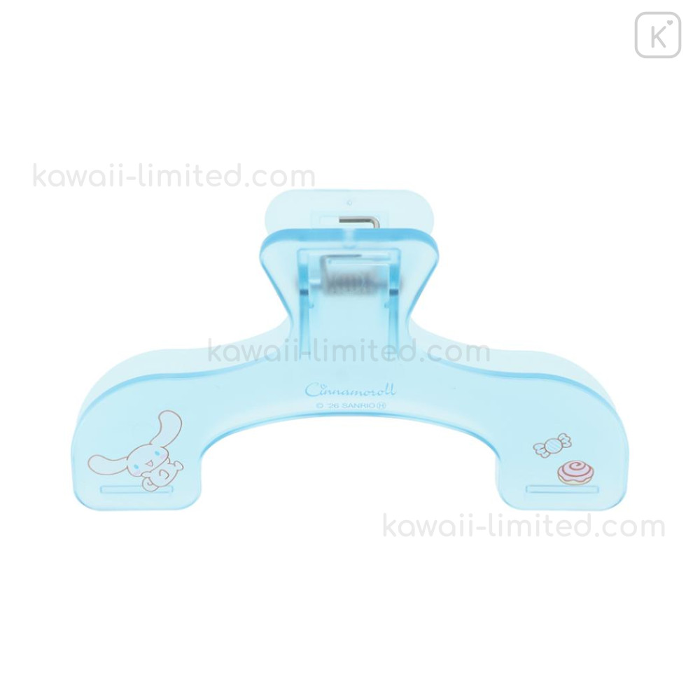 Japan Sanrio Ukanmuri Book Clip - Cinnamoroll : Blue Fun | Kawaii Limited