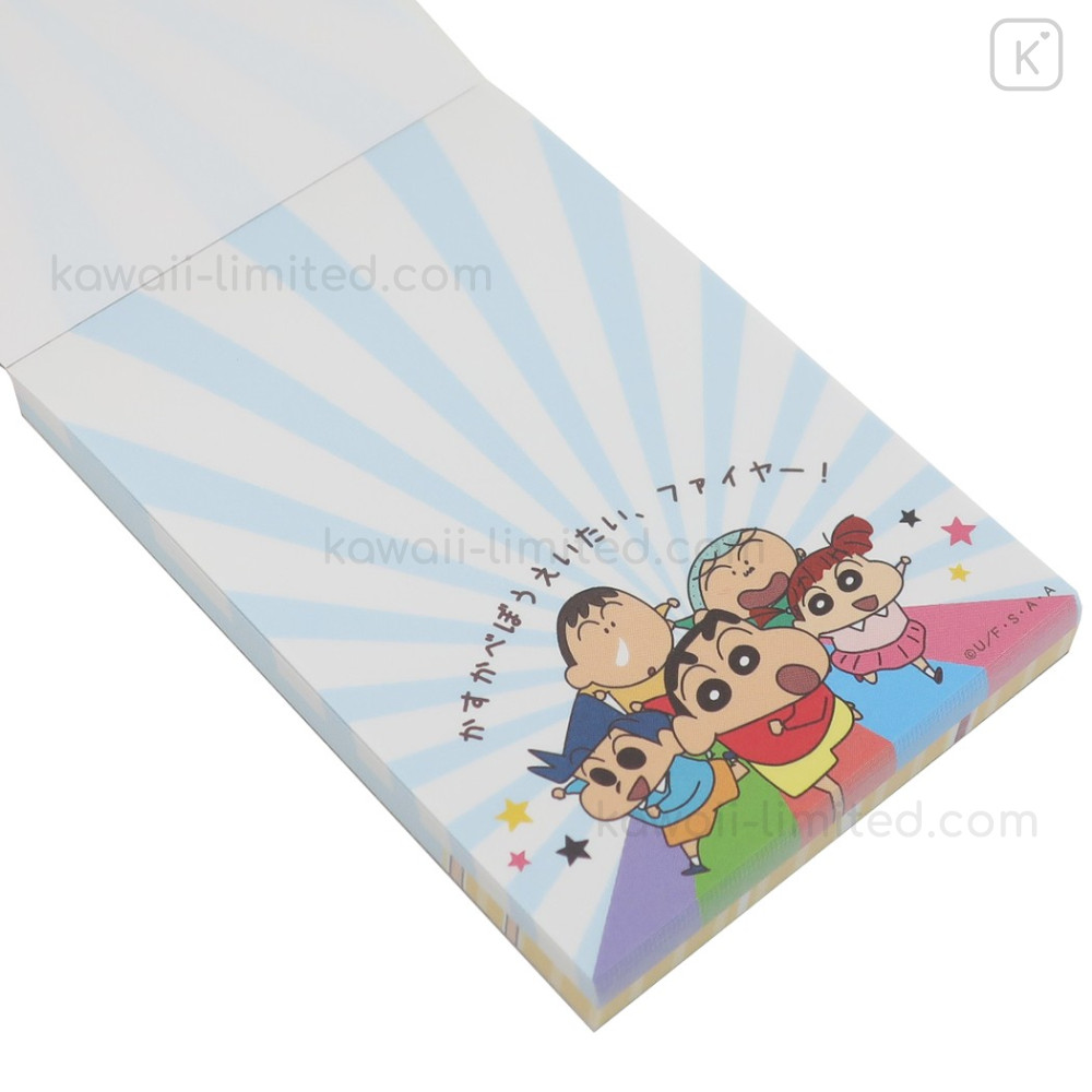 Japan Crayon Shin-chan Mini Notepad - Defence Team | Kawaii Limited